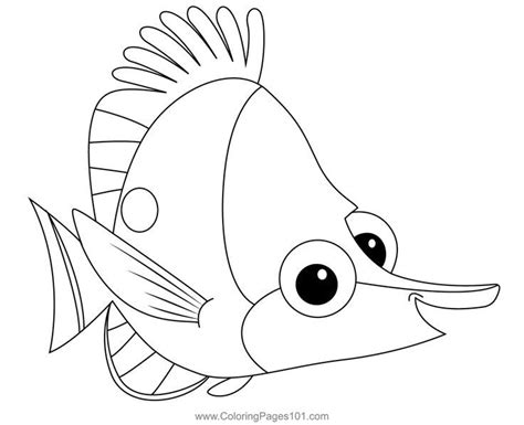 The Tad Coloring Page Finding Nemo Coloring Pages Coloring Pages Nemo Coloring Pages