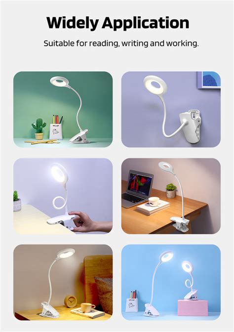 Badu Bg Axx Led настолна лампа със скоба Грижа за очите Димируеми настолни лампи Светлини за
