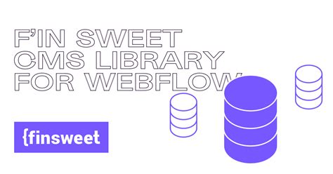 Cms Library For Webflow By Finsweet