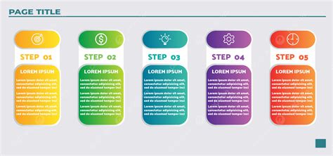 Ppt Diagrams Business Infographic With Five Options Step Or Process