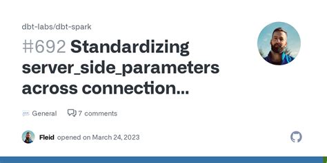 Standardizing Serversideparameters Across Connection Methods · Dbt Labs Dbt Spark · Discussion