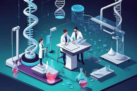 Premium Photo Unlocking Secrets Dna Analysis Genetic Testing In