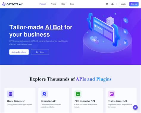 Explore GPTBots The Ultimate AI Guide Pricing Review Capabilities Monkey Ai Tools
