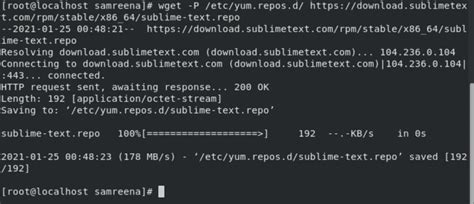 How To Install Sublime Text Editor On Centos 8 Linuxways