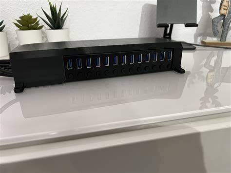 Under Desk Mount For RSHTECH Port USB Hub Gen By Hgross Download Free STL Model