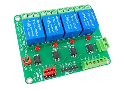 V On Delay Timer Module Fares PCB