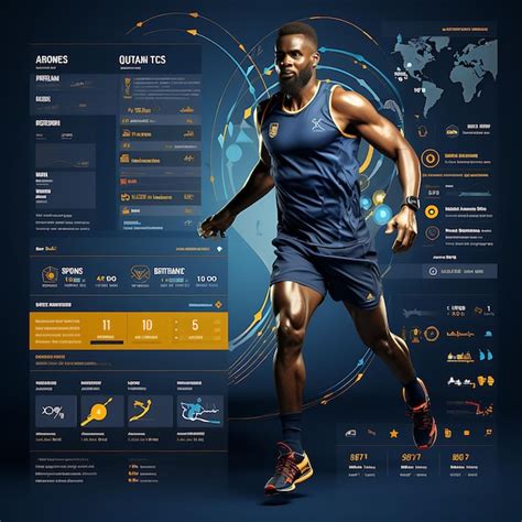 Premium Photo Web Dashboard Sports Team Performance Dashboard Tile Based Layout Dynamic