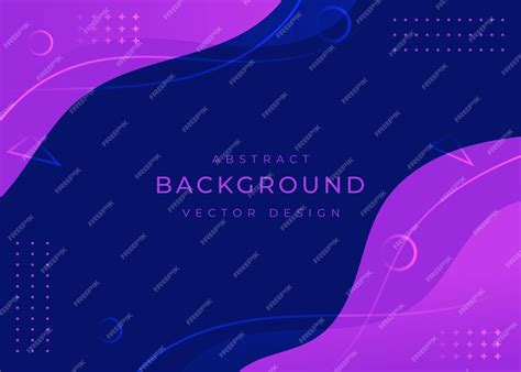 Premium Vector Abstract Fluid Background Design With Curve Shapes In Purple Color