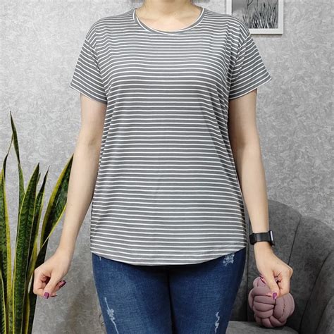 تیشرت زنانه راه راه فروشگاه لباس زنانه لودوس گالری