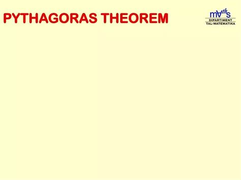 PPT PYTHAGORAS THEOREM PowerPoint Presentation Free Download ID PPT PYTHAGORAS THEOREM PowerPoint Presentation Free Download ID