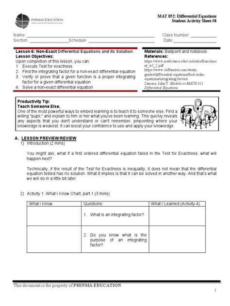 Mat 052 P2 Pdf Equations Subtraction