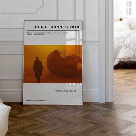 Blade Runner 2049 Movie Poster Movie Home Theatre Art Cinema Room