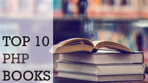 Top 10 Php Books For Beginners Best Php Books In 2019