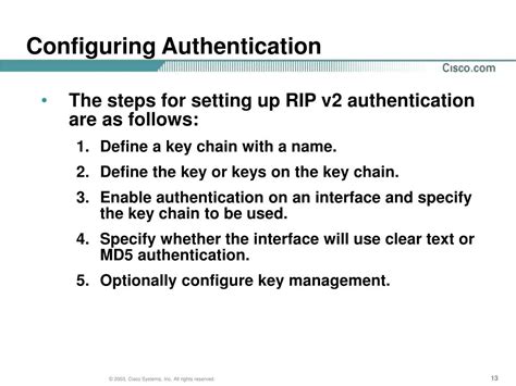 PPT CCNP V Module Routing Information Protocol Version PowerPoint Presentation ID