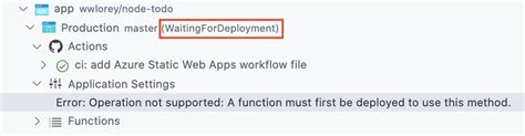 waitingfordeployment doesn t go away unless you refresh the app tree item · issue 240