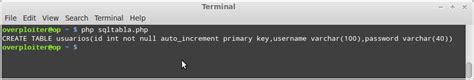 PHP Funcion Para Crear SQL De Tabla Para MySQL Pharalax Blog