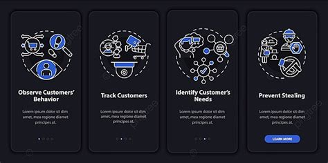 Customers Observation Onboarding Mobile App Page Screen Brochure