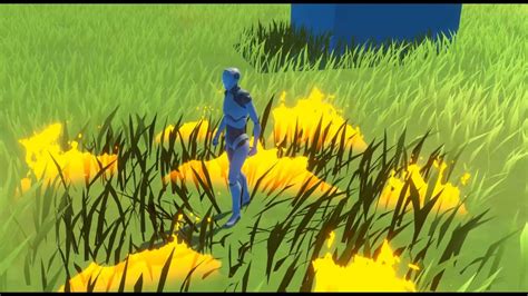 Zelda Like Interactable Cuttable Burnable Stylized Grass Shader Demo Uploaded Youtube