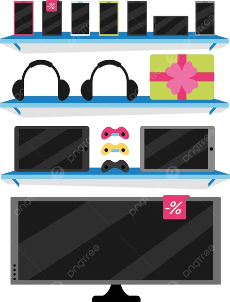 Electronics Store Clipart