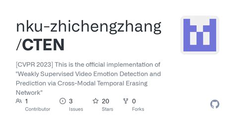 Github Nku Zhichengzhangcten Cvpr 2023 This Is The Official