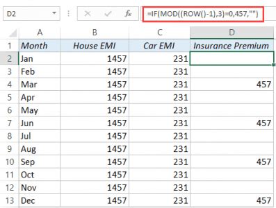 How To Use Excel Mod Function Examples Video