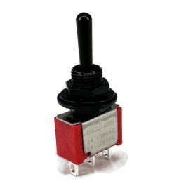 Mini Toggle Switch M Series SPDT On Off On Black Shaft