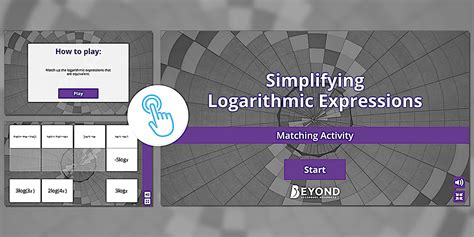 👉 simplifying logarithmic expressions teacher made