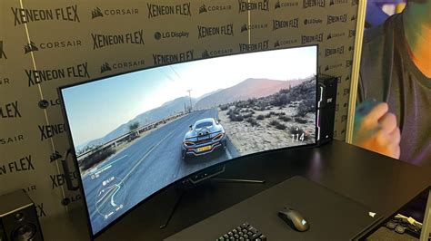 Corsair Reveals New Ultrawide Monitor That Can Be Bent For A Curved Display