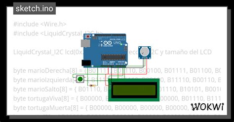 Juego De Mario Wokwi Esp32 Stm32 Arduino Simulator