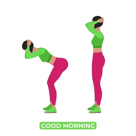 Good Morning Exercise No Weights How To Do The Good Morning Exercise