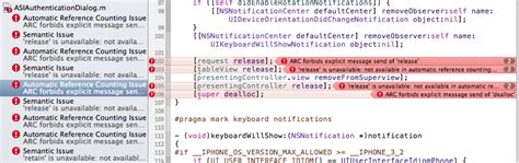 Iphone Arc And Asirequest Stack Overflow
