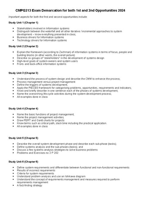 CMPG213 Exam Demarcation 2024 E Fundi CMPG213 Exam Demarcation For Both 1st And 2nd
