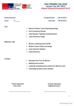 English ESL Worksheets Pdf Doc Spring