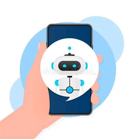Chatbot Icon Concept Chat Bot Or Chatterbot Robot Virtual Assistance Of Website Or Mobile
