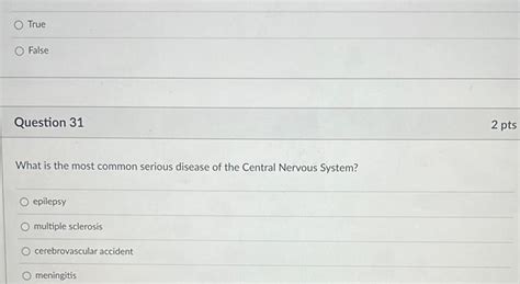 [answered] True False Question 31 What Is The Most Common Serious Kunduz