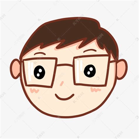 卡通小男孩头像六一儿童节素材图片免费下载 千库网
