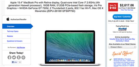 Lowest Prices Ever Macbook Pro Retina For Off Macbook Air For