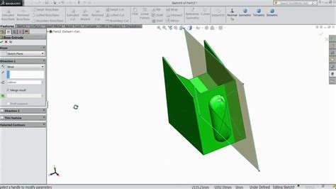 Solidworks Feature Split Body Tutorial Youtube