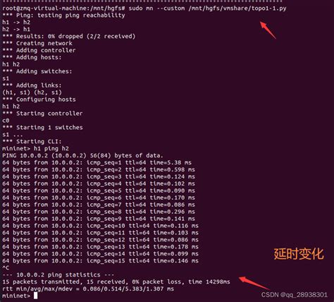 1 2 Mininet启动参数以及应用实践 Mininet如何设置随机延时 Csdn博客