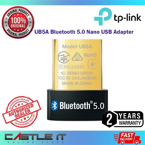 Tp Link Ub5a Bluetooth 5 0 Nano Usb Adapter V5 Receiver Shopee Malaysia