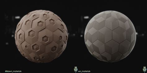 20in1 Procedural Hexagon Materials For Blender Texture Cgtrader