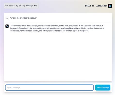 Shipping Your Retrieval Augmented Generation App To Production With Create Llama — Llamaindex