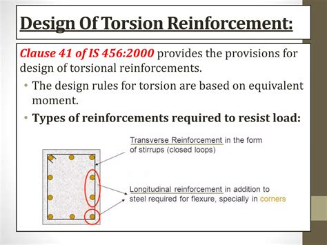 Design Of Torsion Reinforcement Pdf