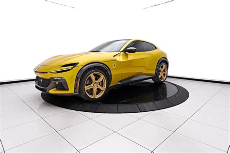 Giallo Montecarlo Ferrari Purosangue