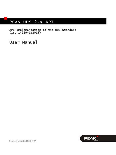 Pcan Uds Apiusermaneng Pdf Class Computer Programming Microsoft Windows