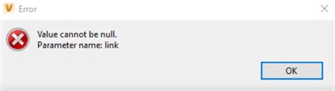 autodesk vault object reference not set to an instance of an object