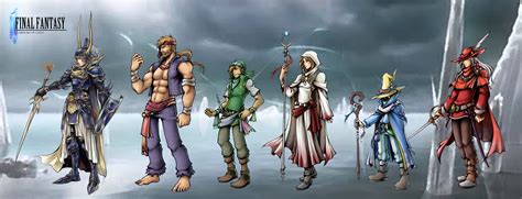 Isaiah Amancio Nomura Tetsuya Black Mage Final Fantasy Monk Final