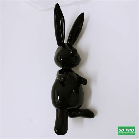 3d프린팅 목업 시제품 출력3d프린터로 토끼 피규어 대학생 졸업작품을 제작하다시제품 출력물 제작 Sla방식abs Like 레진유광 도색 쓰리디프로3d프로