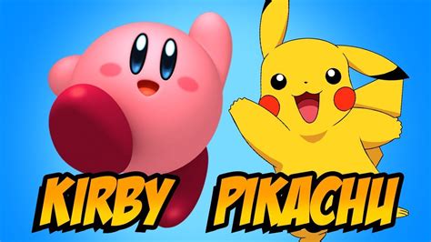 Kirby Pikachu Amazing Art Challenge Tutorial Youtube