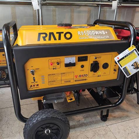 Купить Генератор бензиновый 7 кВт RATO Со стартером AVR медь ...